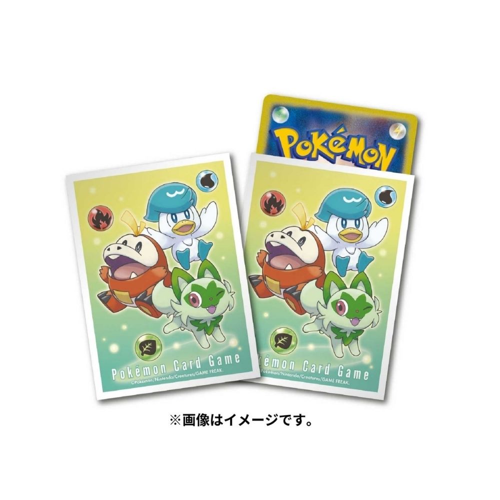 Pokemon Sprigatito Fuecoco & Quaxly Card Sleeves